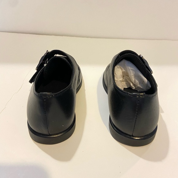 maria catalan | Shoes | New Maria Catalan Black Leather Monk Dress ...